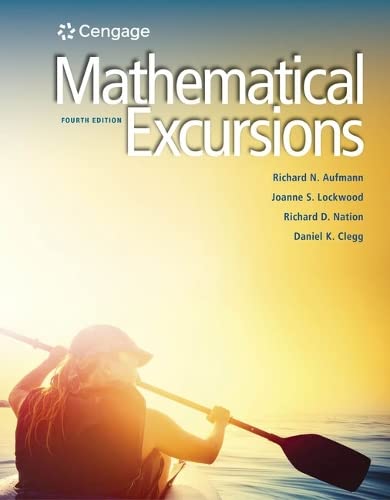 Mathematical Excursions - Student Solutions Manual - STANZATEXTBOOKS