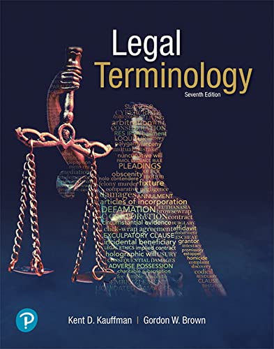 Legal Terminology - STANZATEXTBOOKS