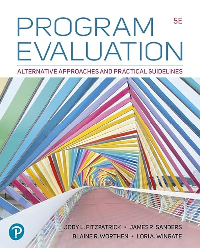 Program Evaluation - STANZATEXTBOOKS