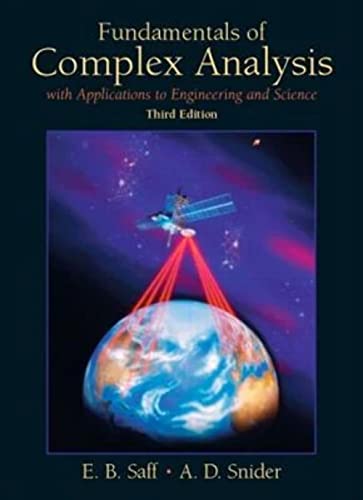 Fundamentals of Complex Analysis with Applications to Engineering and Science - STANZATEXTBOOKS